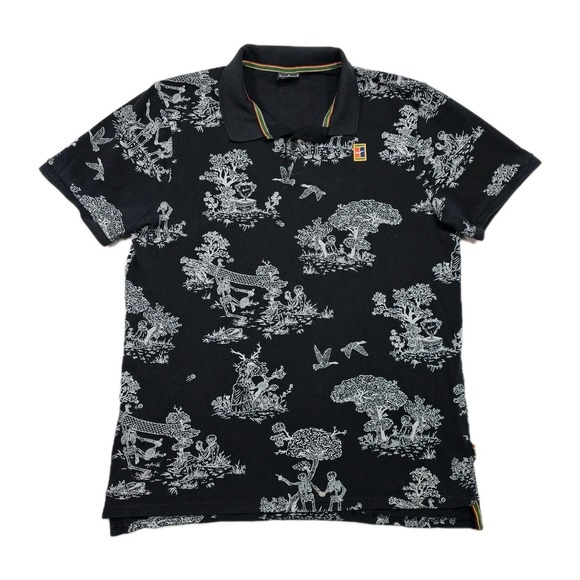 Nike | Shirts | Nike X Andre Agassi Polo Shirt Mens M Tennis Challenge ...